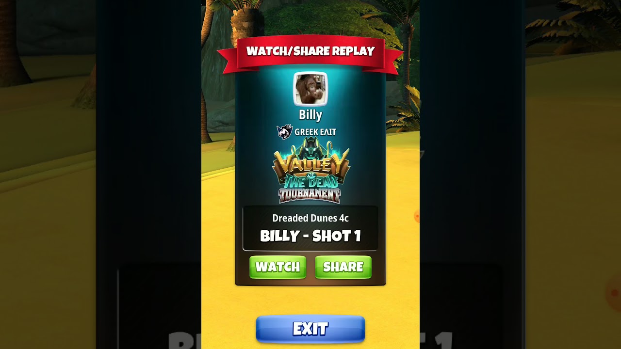 hole 5 eagle expert OR 💪 BilltheGreek 💪 valley of the dead tournament ...