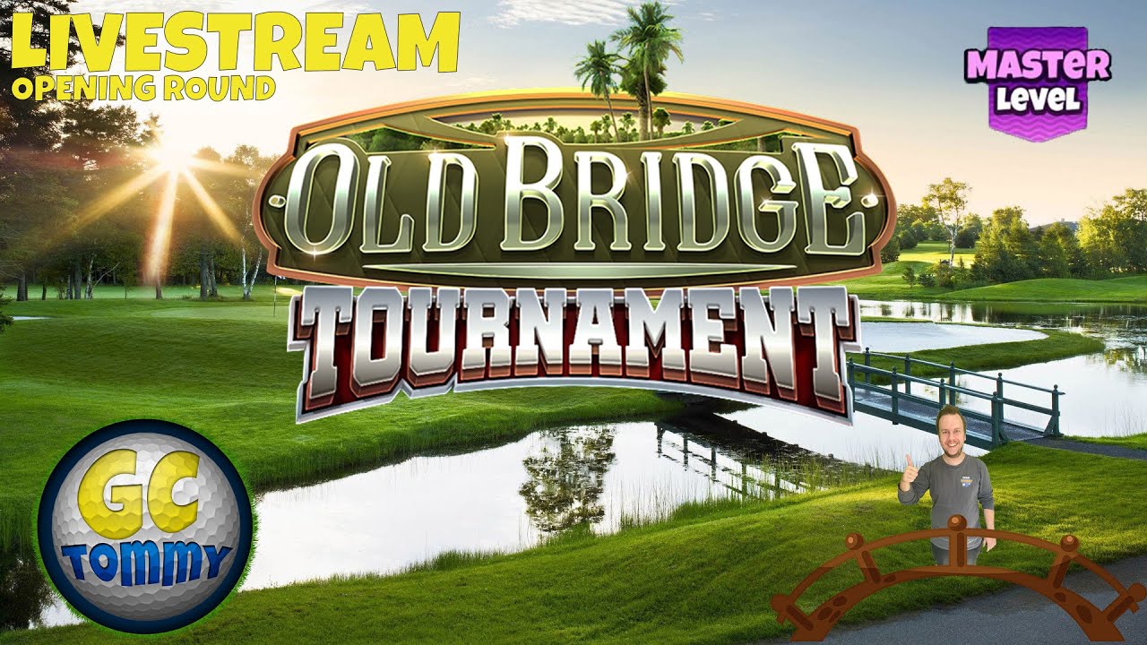 Golf Clash LIVE, Opening round - MASTER, Old Bridge Tournament!