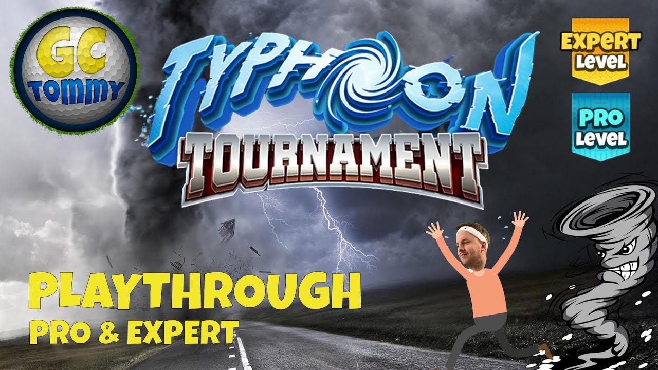 PRO & EXPERT Playthrough, Hole 1-9 - Typhoon Tournament, *Golf Clash Guide*