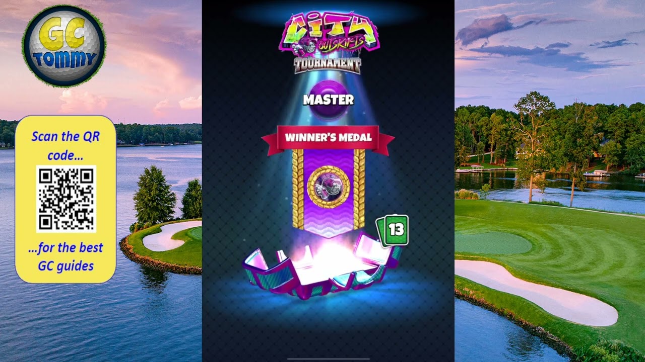 Golf Clash, Prizechest Opening - Gold*4 - City Outskirts Tournament!