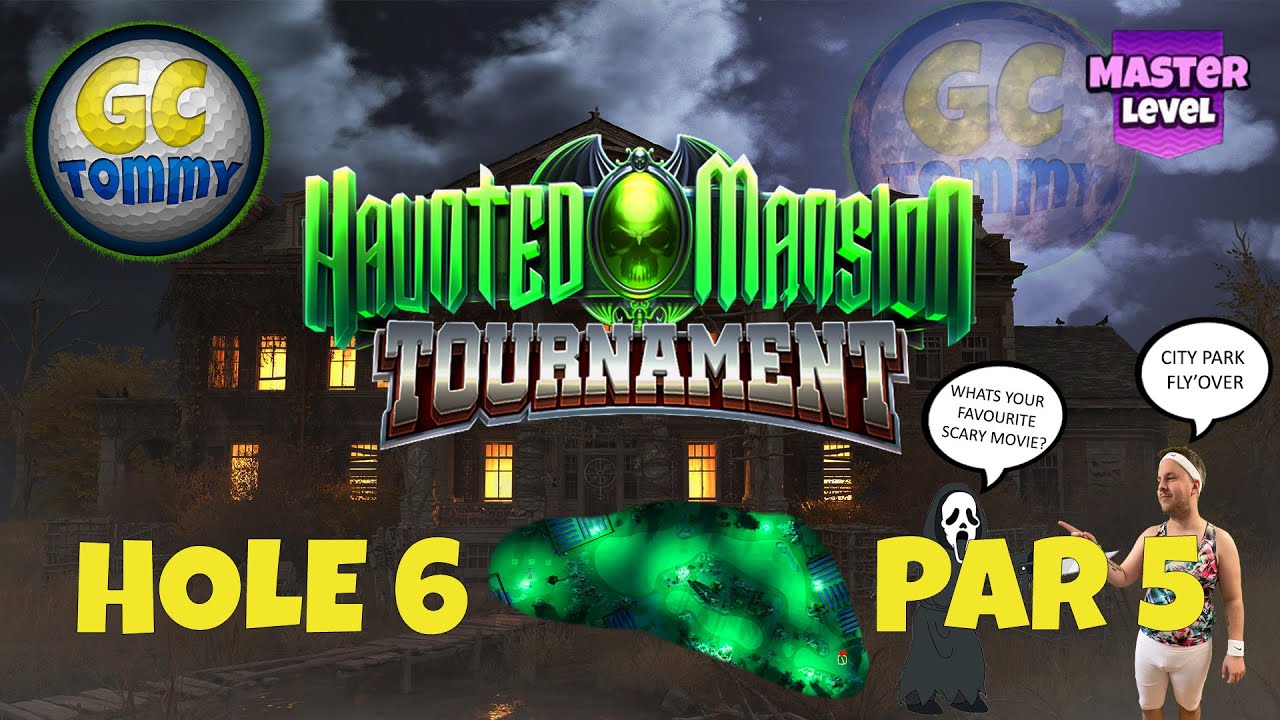 Master, QR Hole 6 - Par 5, ALBA - Haunted Mansion Tournament, *Golf ...