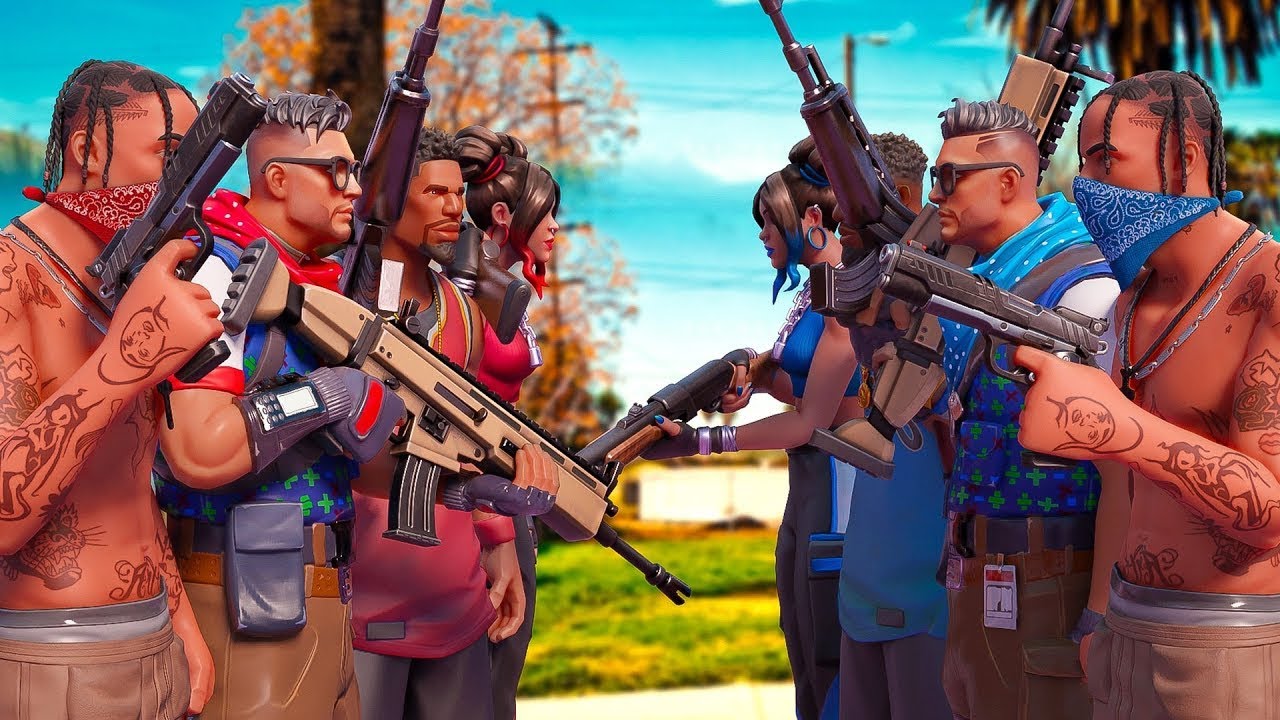 Fortnite: With the gang
