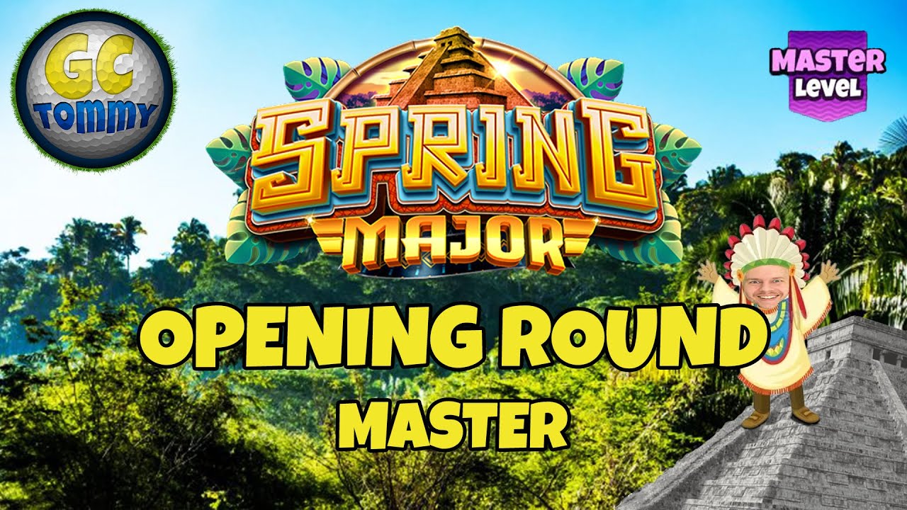 Golf Clash LIVESTREAM, Opening round - Master - Spring Major Tournament!