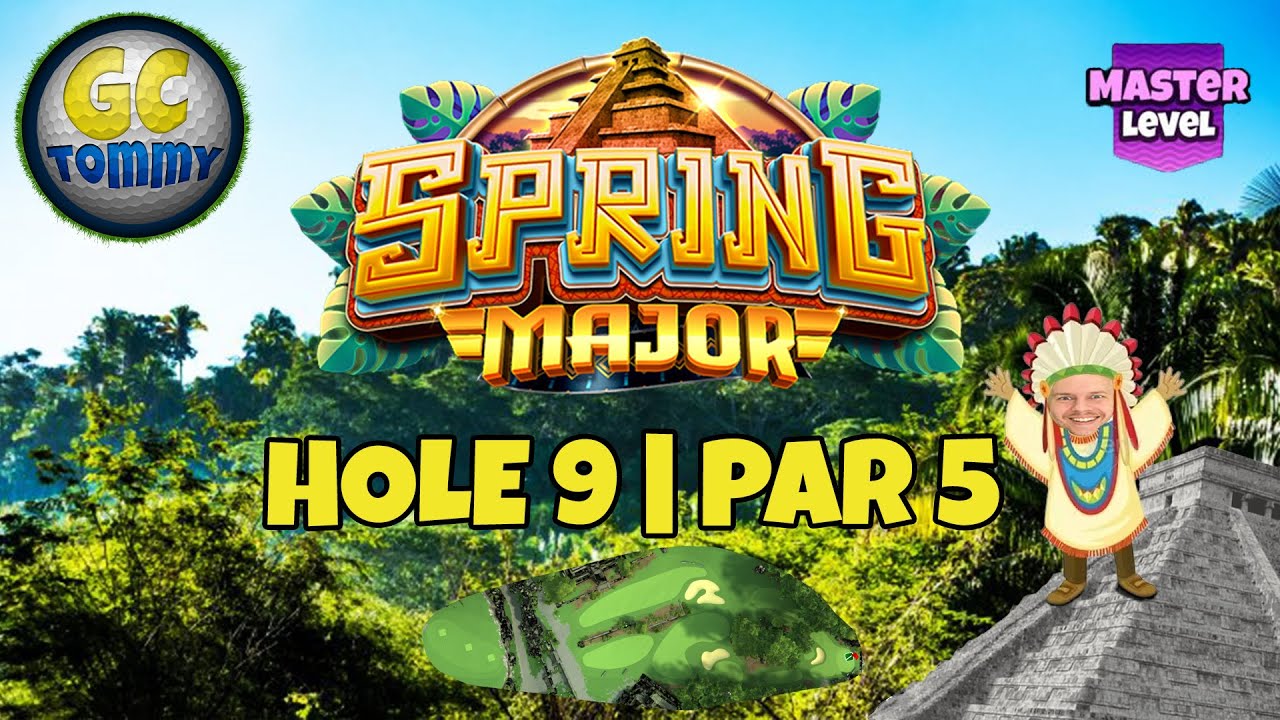Master, QR Hole 9 - Par 5, ALBA - Spring Major Tournament, *Golf Clash ...