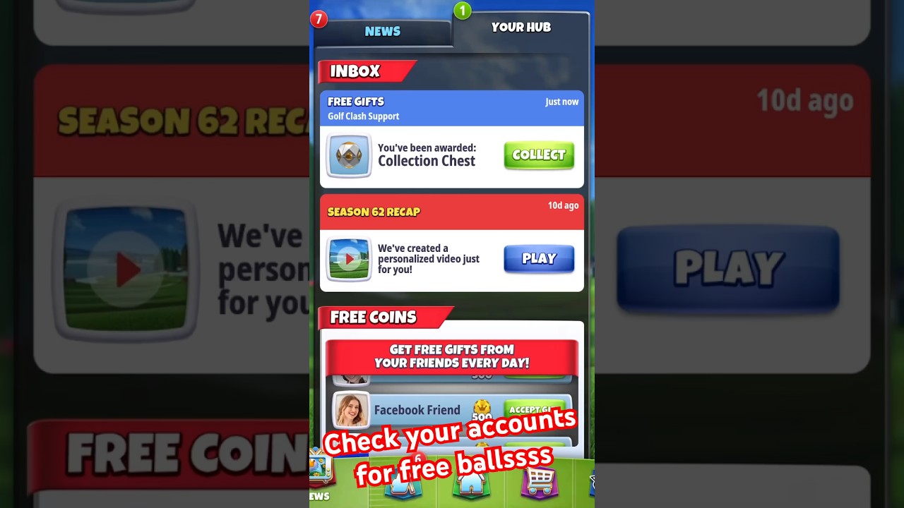 Golf Clash! Get Free Premium Balls Now