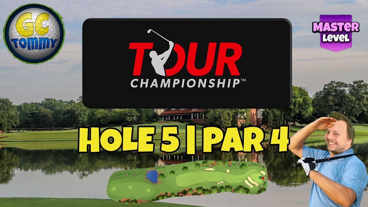 Master, QR Hole 5 - Par 4, EAGLE - Tour Championship, *Golf Clash Guide*