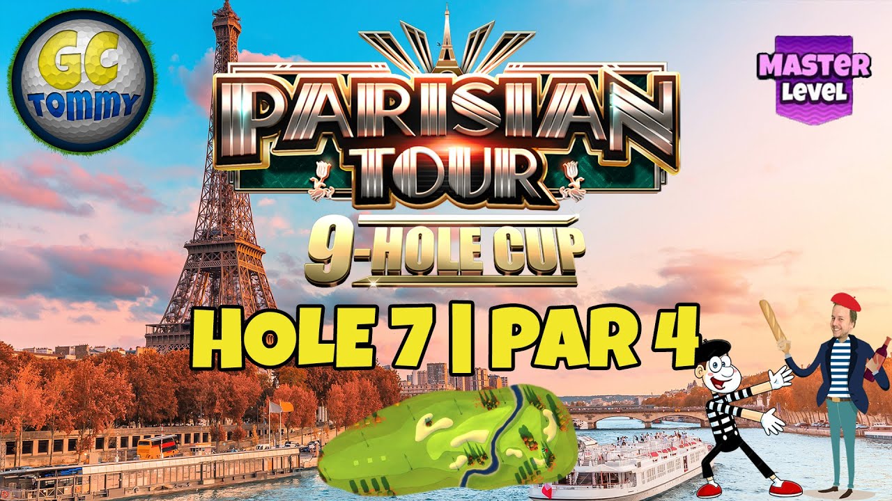 Master, QR Hole 7 - Par 4, EAGLE - Parisian Tour 9-hole cup, *Golf ...
