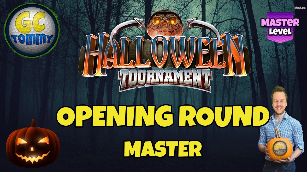 Golf Clash LIVESTREAM, Opening round - Master - Halloween Tournament!