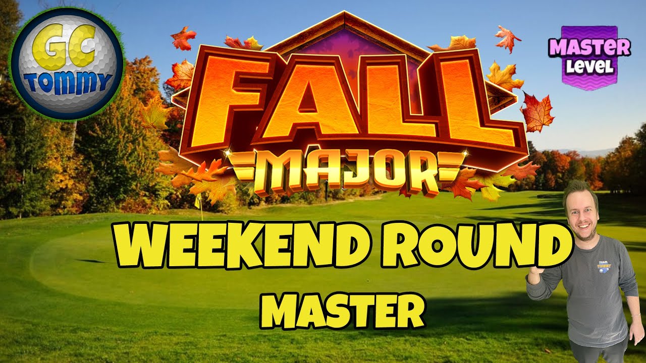 Golf Clash LIVESTREAM, Weekend round - Master - Fall Major Tournament!