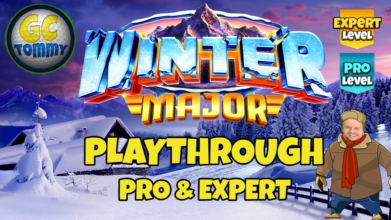 PRO & EXPERT Playthrough, Hole 1-9 - Winter Major 2024 Tournament! *Golf Clash Guide*
