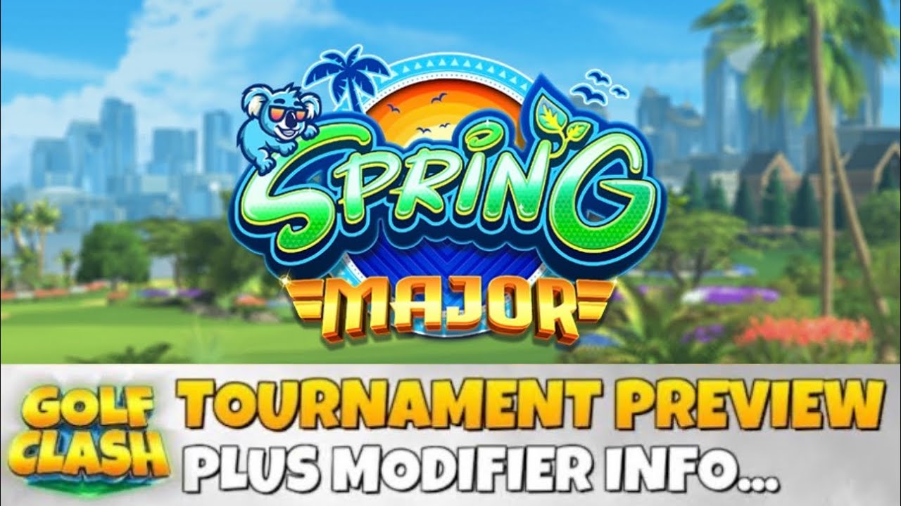TOURNAMENT PREVIEW: Spring Major 2024 | Centenary Harbour | Golf Clash