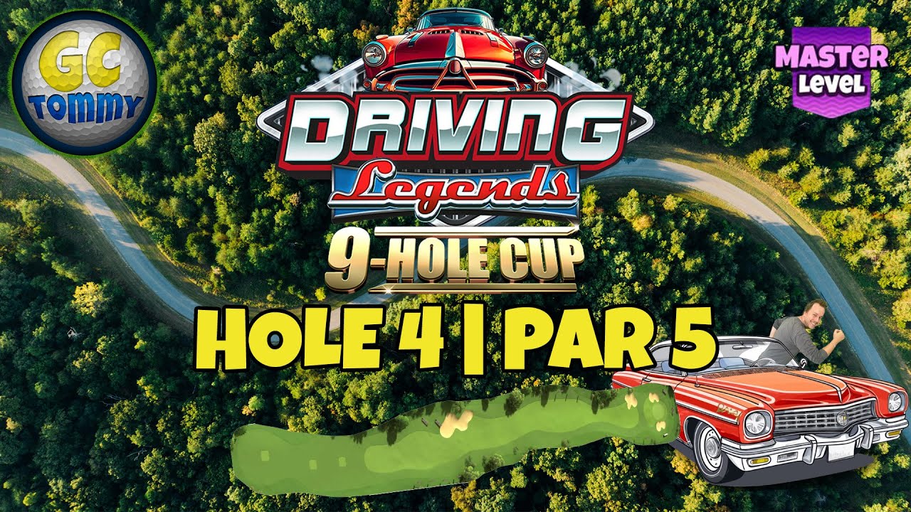 Master, QR Hole 4 - Par 5, EAGLE - Driving Legends 9-hole cup, *Golf Clash Guide*