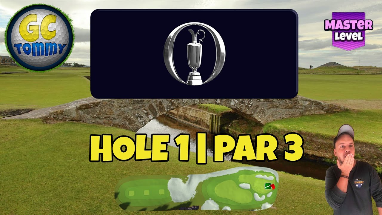Master, QR Hole 1 - Par 3, HIO - The Open 2024 Tournament, *Golf Clash ...